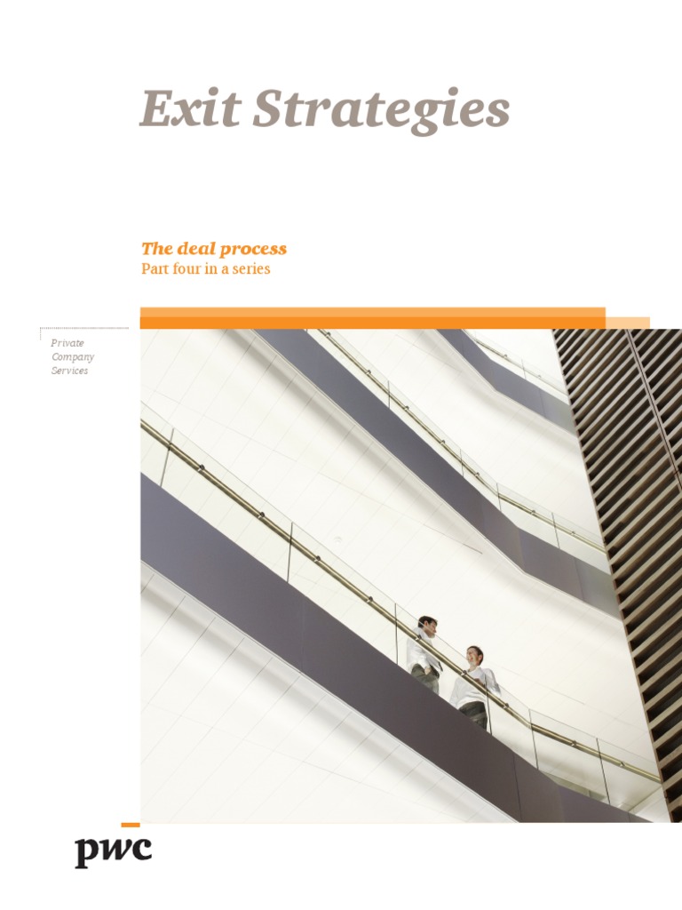 PWC: Exit Strategies | PDF | Sales | Negotiation