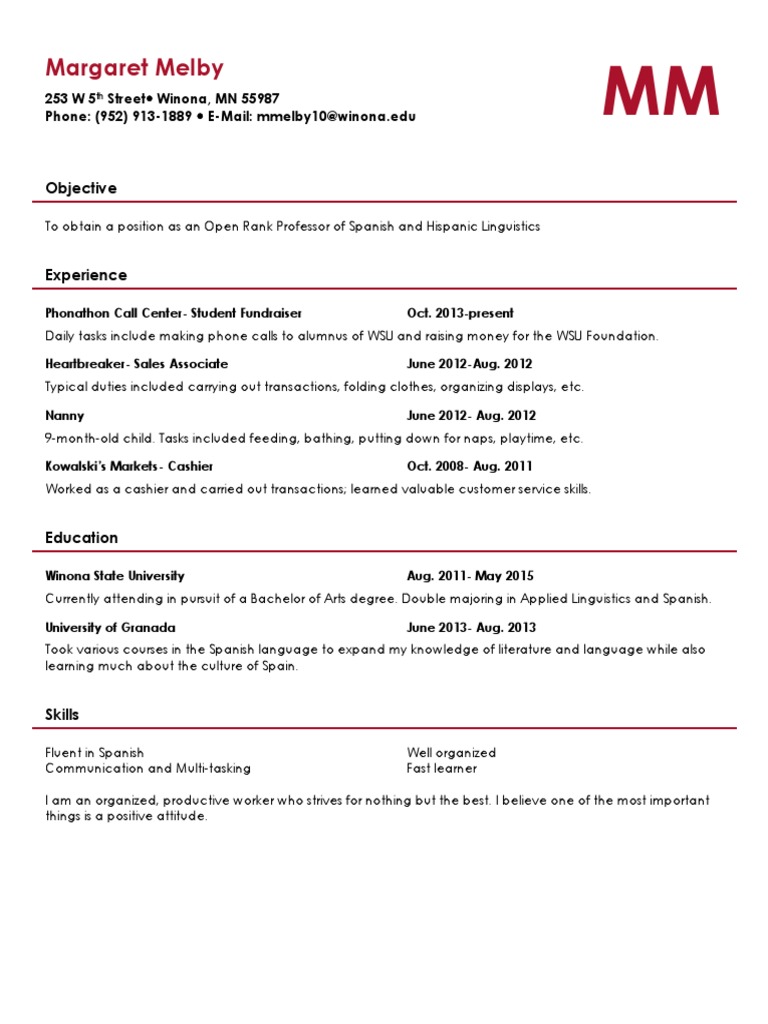 Better Resume | PDF
