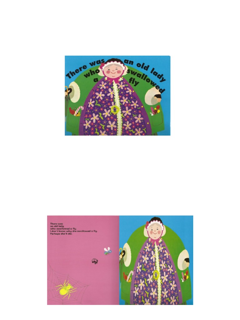 There Was An Old Lady Who Swallowed A Fly | PDF