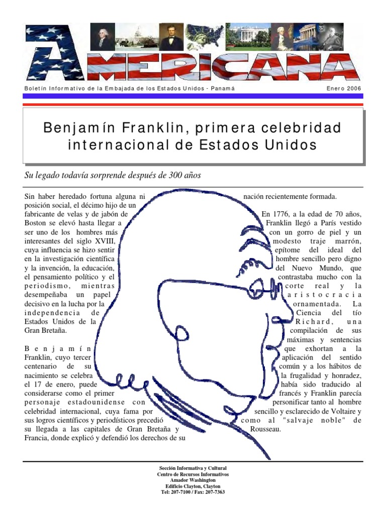 A Franklin | PDF | Benjamin Franklin | Declaración de independencia de ...