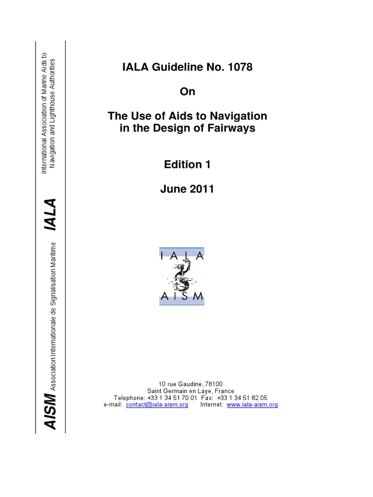 IALA Design of Fairways Doc - 307 - Eng | PDF | Navigation | Radar