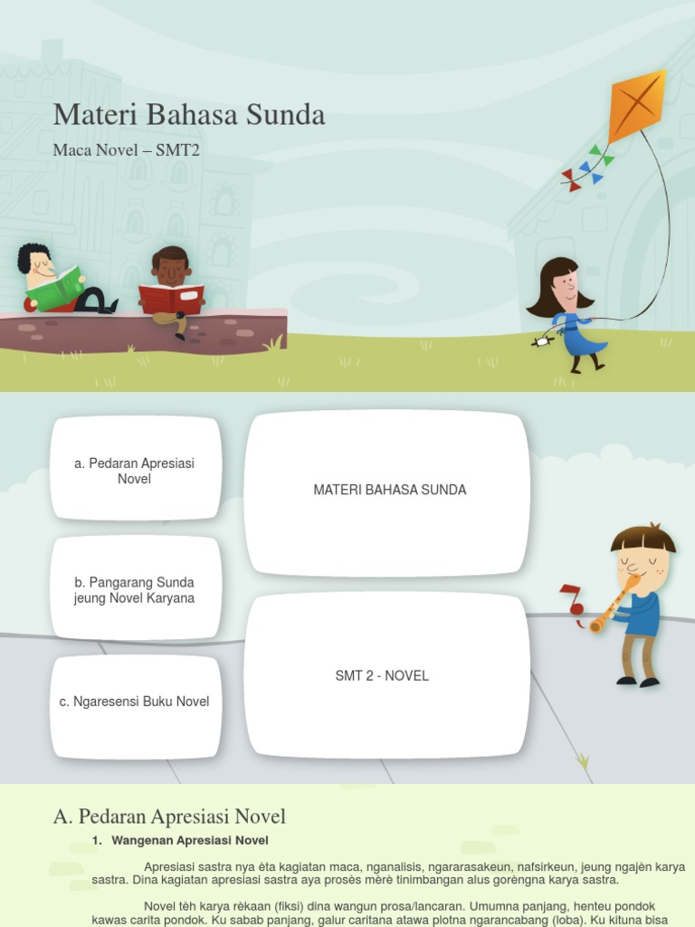 Bahasa Sunda SMT 2 (Novel) | PDF
