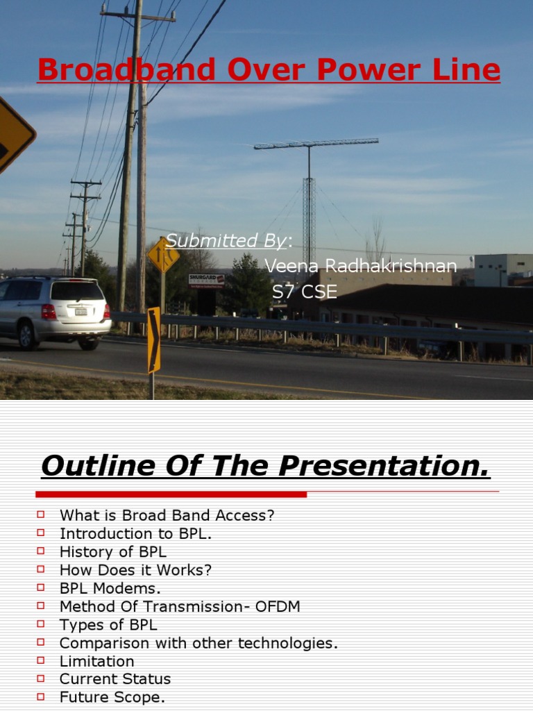 Overview of Broadband Over Power Lines | PDF | Orthogonal Frequency ...
