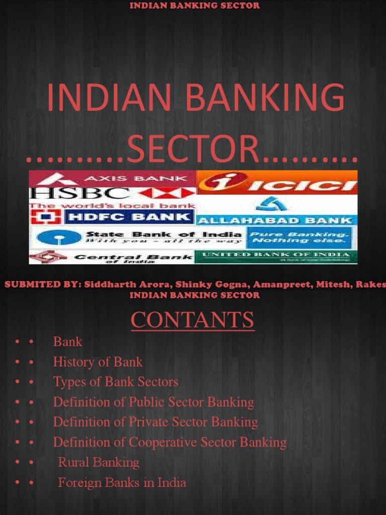 Overview of Indian Banking Sector | PDF | Banks | Cooperative