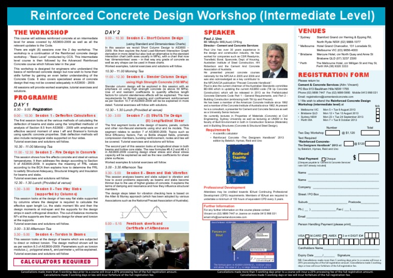 Reinforced Concrete Intermediate Design Workshop - National - 2013 2 ...