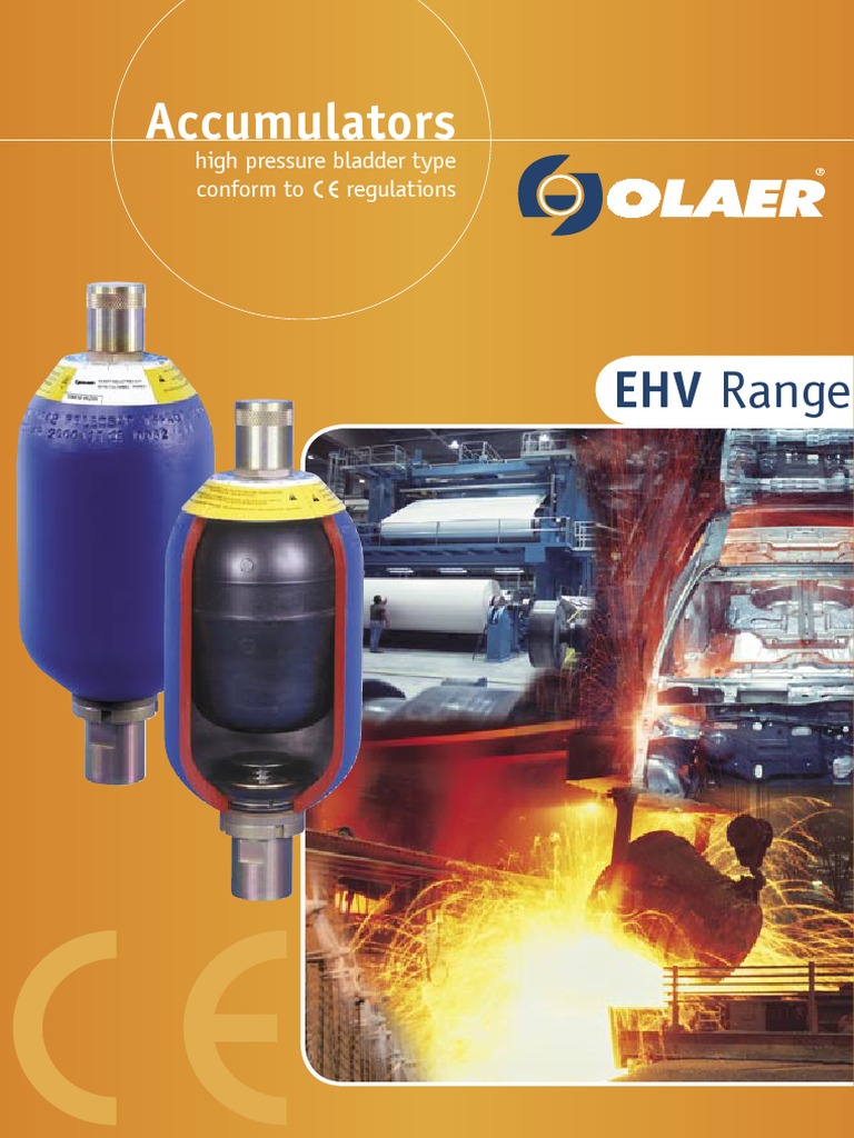 23.bladder Accumlator | PDF | Valve | Thermal Expansion