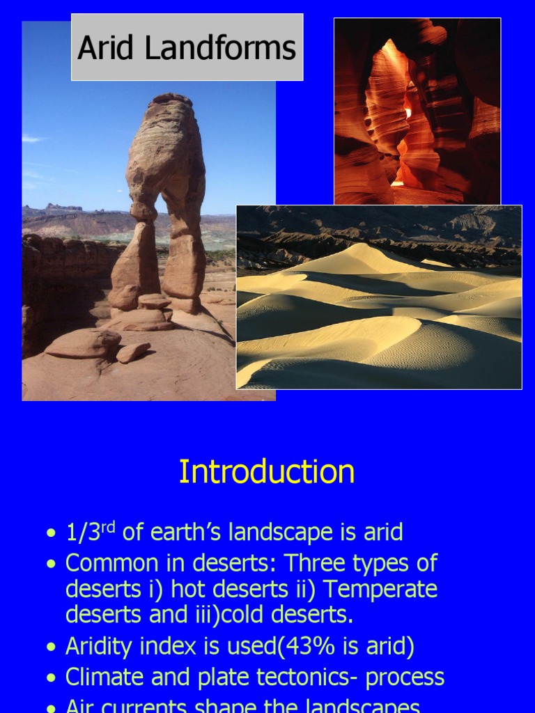 Arid Landforms | Desert | Dune