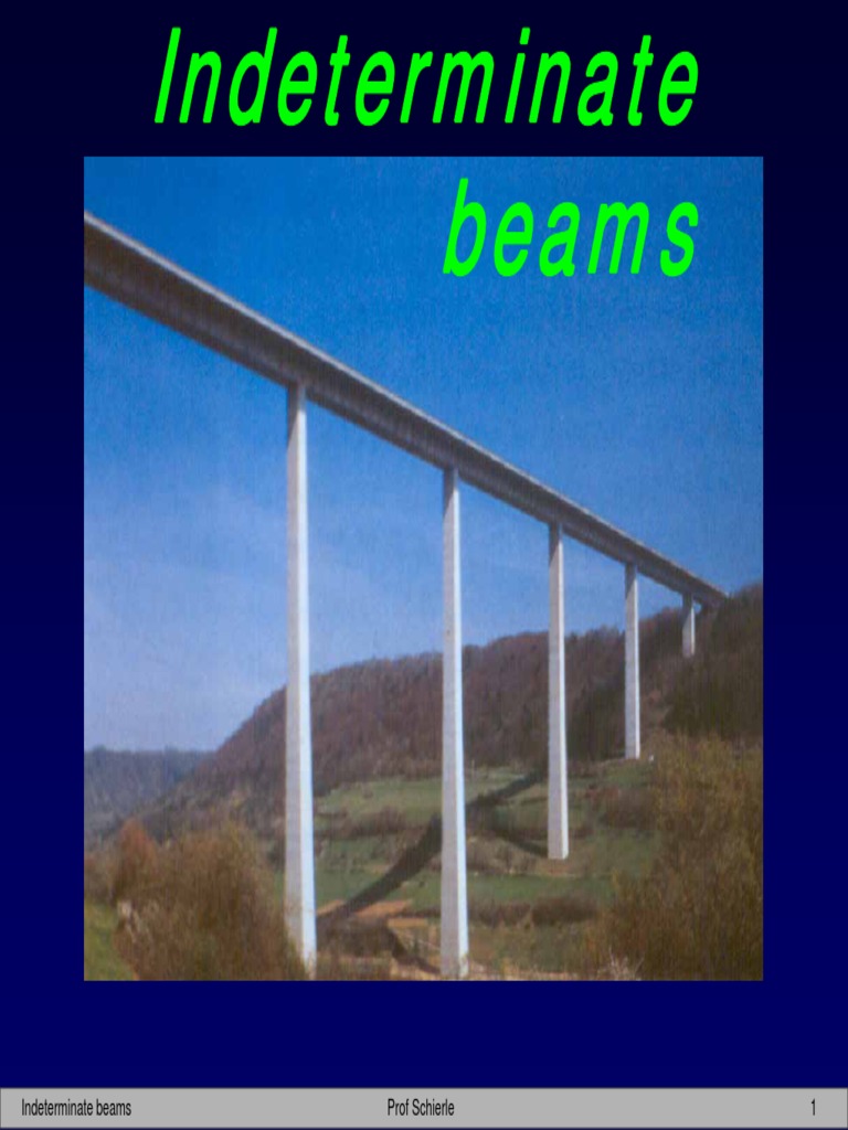 18 Indeterminate Beam | PDF