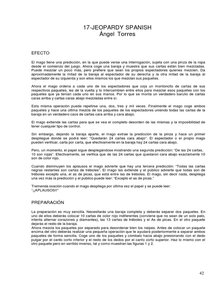 Jeopardy Spanish | PDF