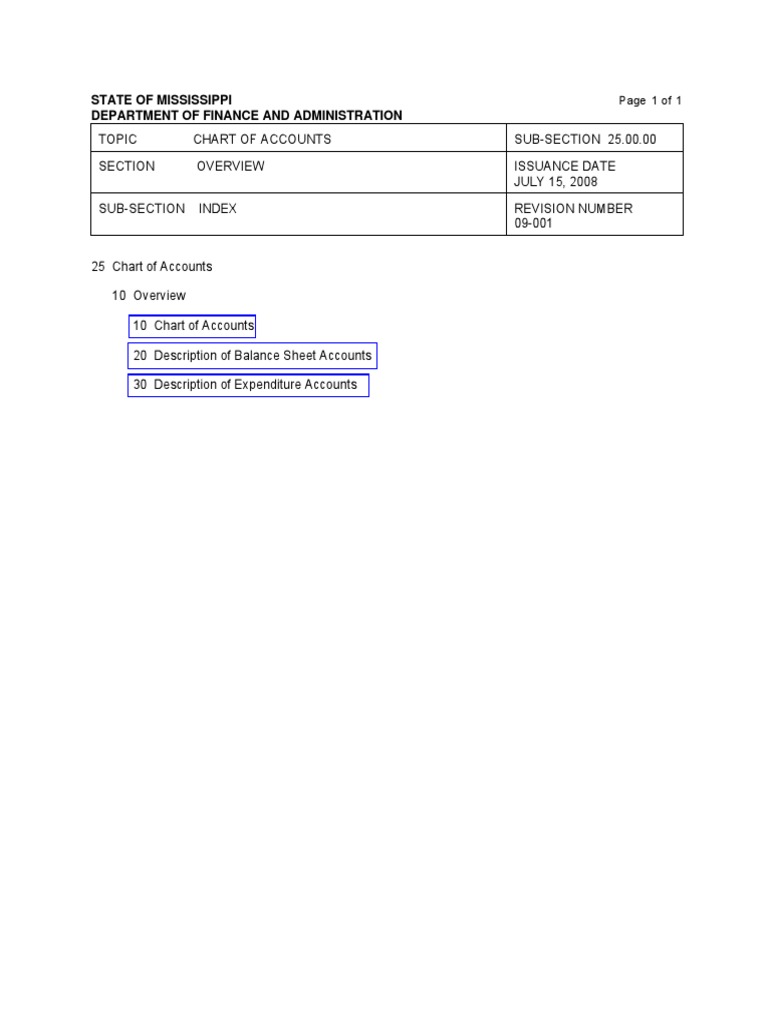 25 Chart of Accounts | PDF | Per Diem | Bonds (Finance)