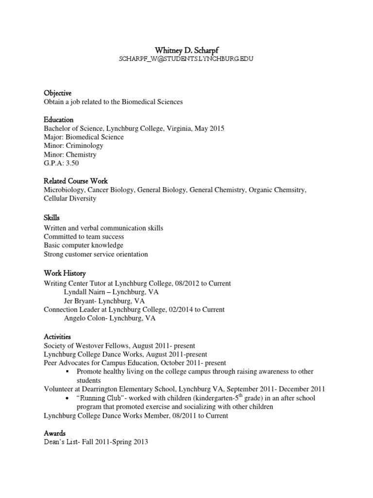 Sample Resume | PDF