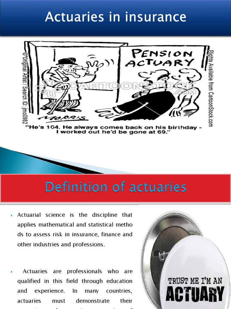 Presentation On Insurance | PDF | Actuary | Actuarial Science