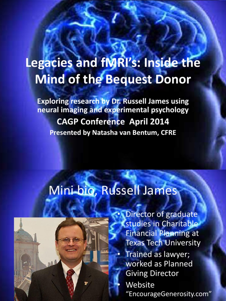 Legacies and Brain Research: Exploring The Work of Russell James | PDF ...