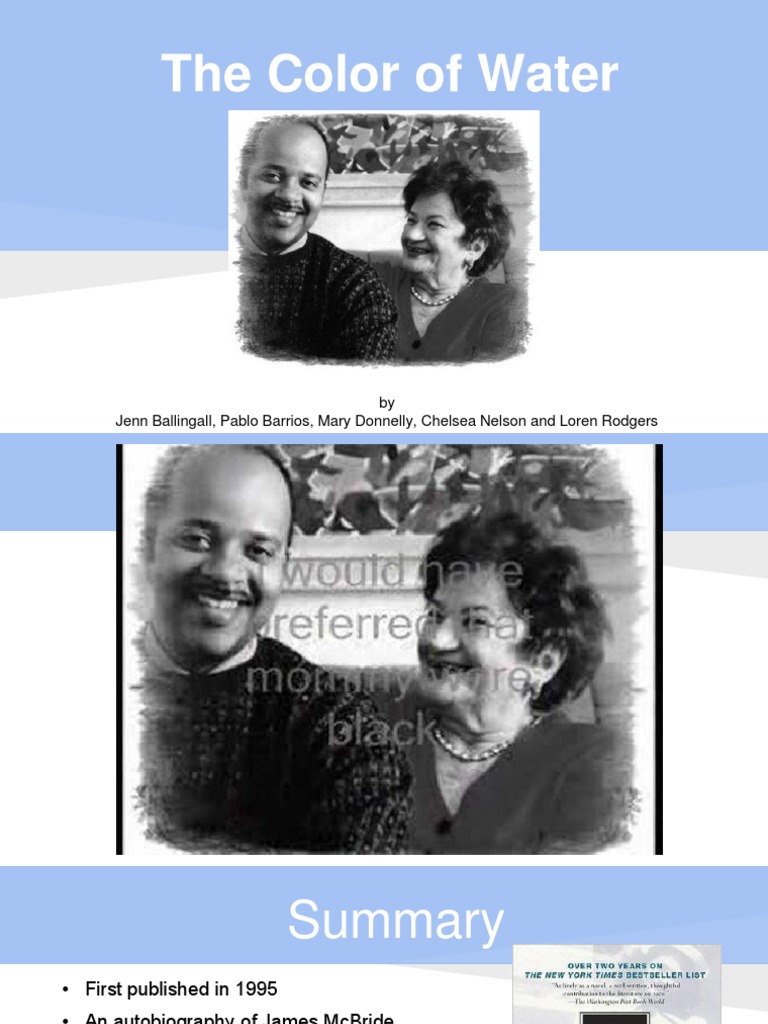 The Color of Water | PDF | Identity Politics | Politics And Race