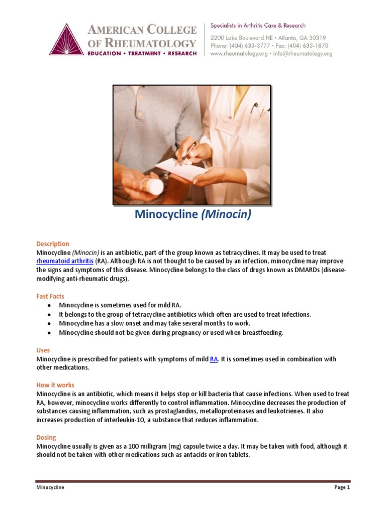 Mino Cyc Line | PDF | Pharmaceutical Drug | Drugs