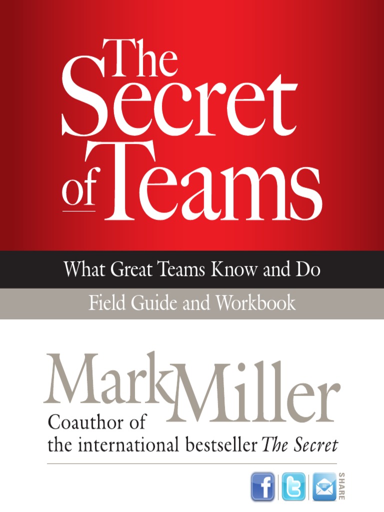 Secret of Teams Field Guide | PDF | Leadership | Educational Assessment
