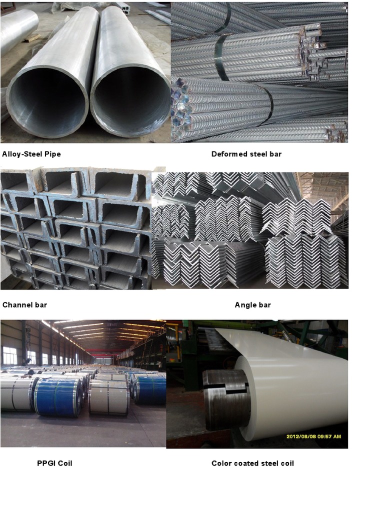 Steel & Building Material | PDF | Galvanization | Industrial Processes