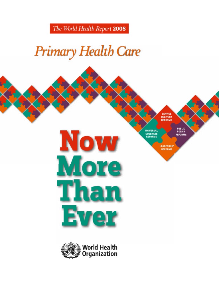 World Health Report 2008 | PDF | Health System | Public Health