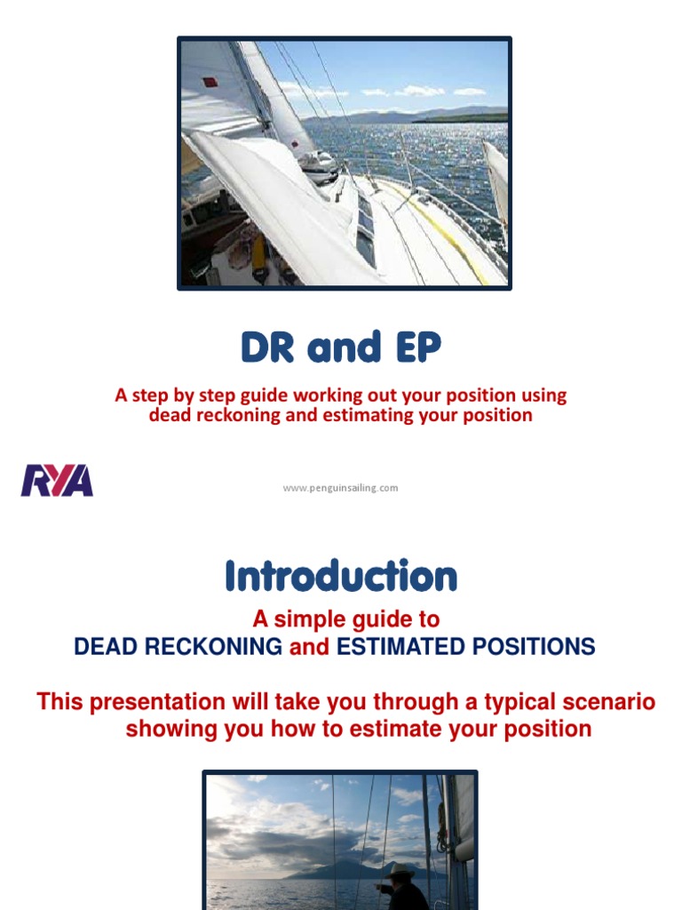 Dead Reckoning & Estimated Position Guide | PDF | Tide | Scientific ...