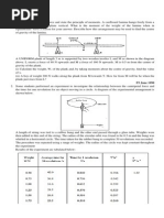 Mechanics of Vibration Formula Sheet | PDF | Mathematical Physics ...