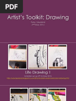Year 1 Life Drawing Portfolio | PDF | Figure Drawing | Drawing