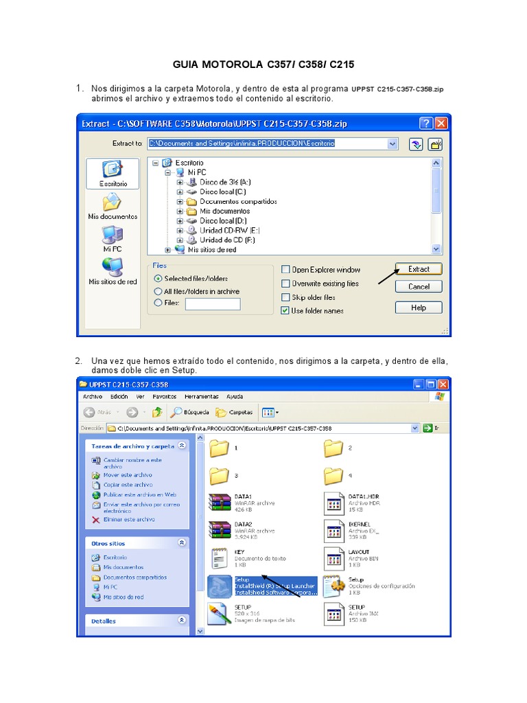 Guia Motorola c357 | PDF | Informática | Software