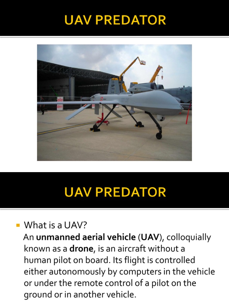 Overview of UAVs and Their Specifications | PDF