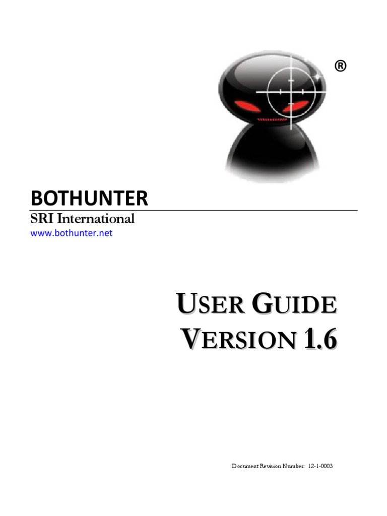 BotHunter UserManual 1.6 | PDF | Command Line Interface | Computer ...