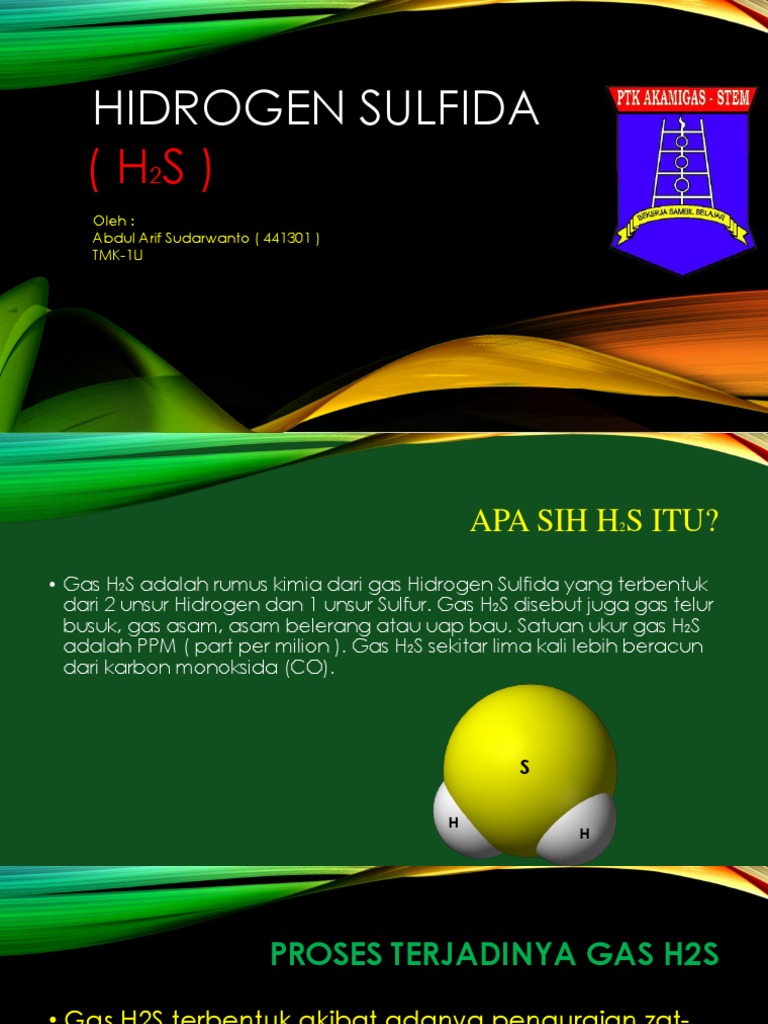 Hidrogen Sulfida | PDF