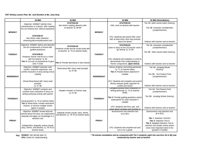 Nadia The Willful Lesson Plan Final | PDF | Reading Comprehension ...