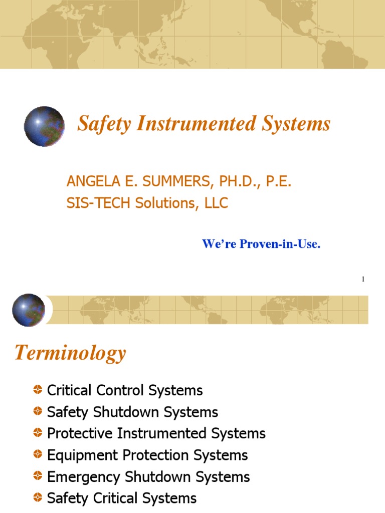 Safety Instrumented Systems Guide | PDF | Systems Engineering | Safety