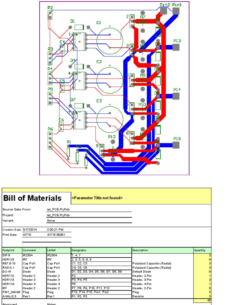BLDC Driver PCB Revision 1 | PDF