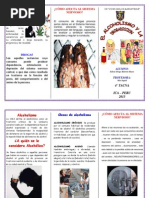 TRiptico de Sustancias Psicoactivas | PDF | Drogas | Drogas Psicoactivas