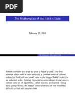 Rubik's Cube Move Notation Guide | PDF | Teaching Mathematics