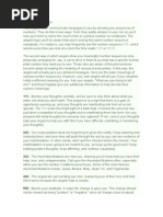 Angel Number Cheat Sheet | PDF