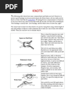 Six Boy Scout Knots | PDF | Knot | Rope