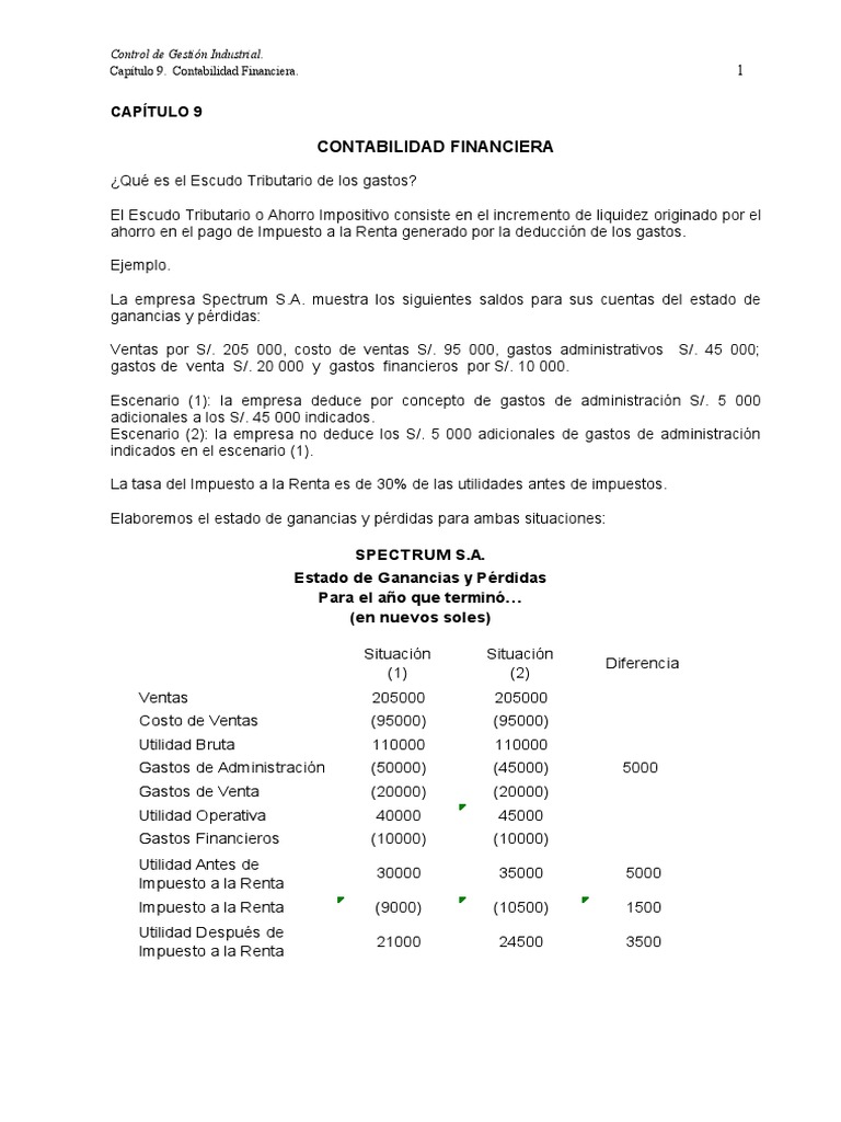 Escudo Tributario y Credito Fiscal | PDF | Impuesto sobre la renta | Ahorro