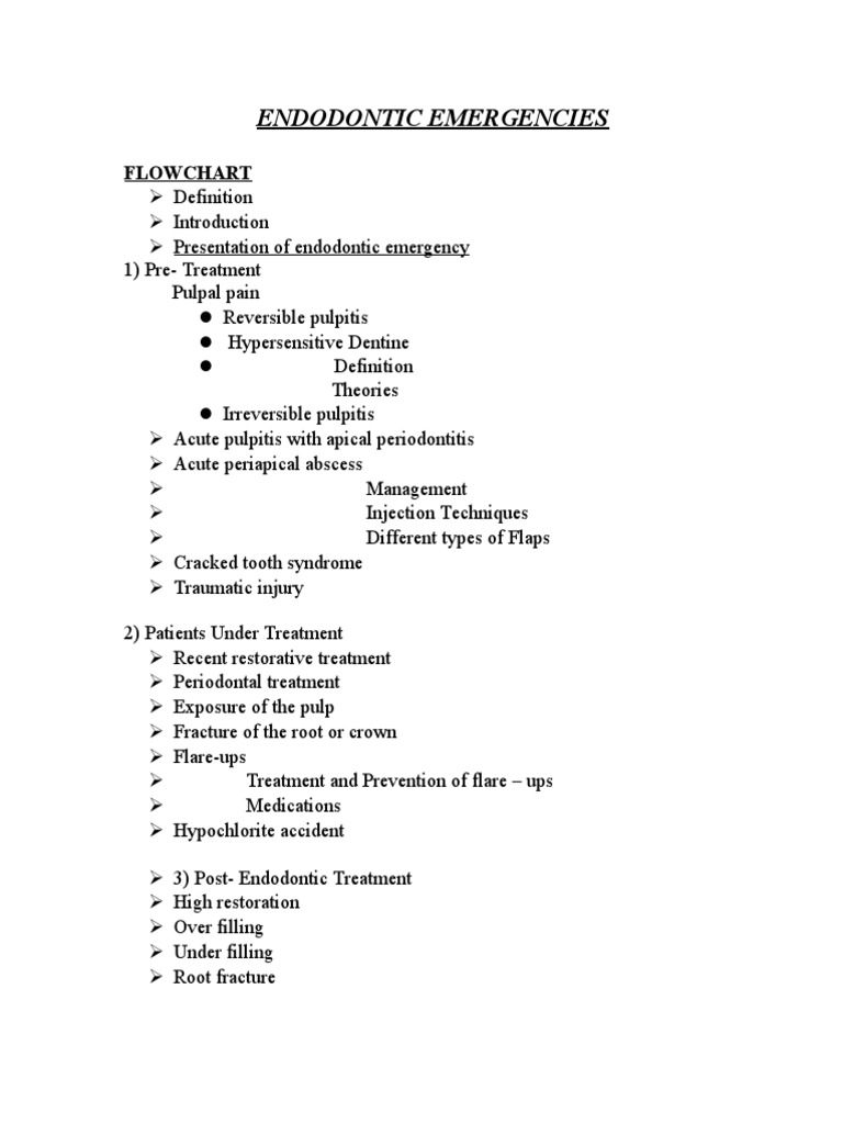 Endodontic Emergencies / Orthodontic Courses by Indian Dental Academy ...