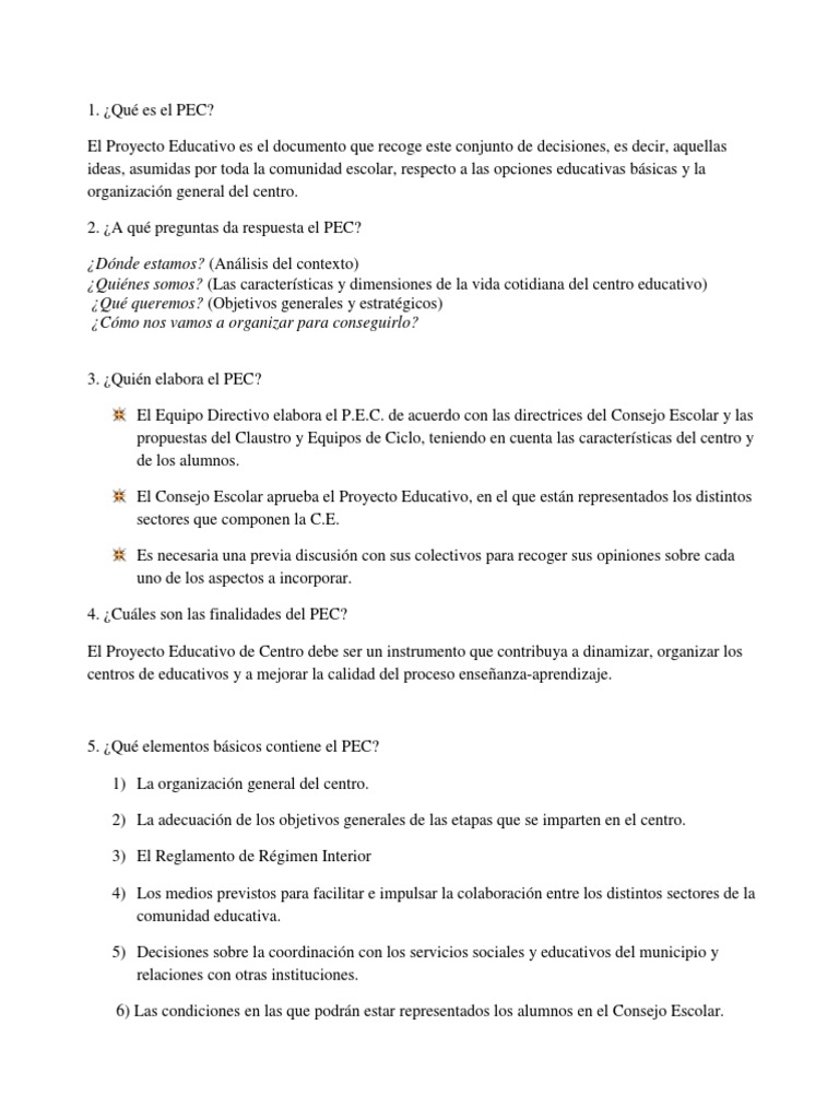 Que Es El Pec | PDF | Conceptos psicologicos | Ciencia cognitiva