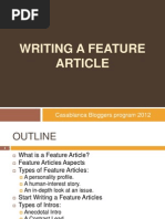 ARTICLE WRITING Sample Igcse | PDF | Rhetoric | Communication
