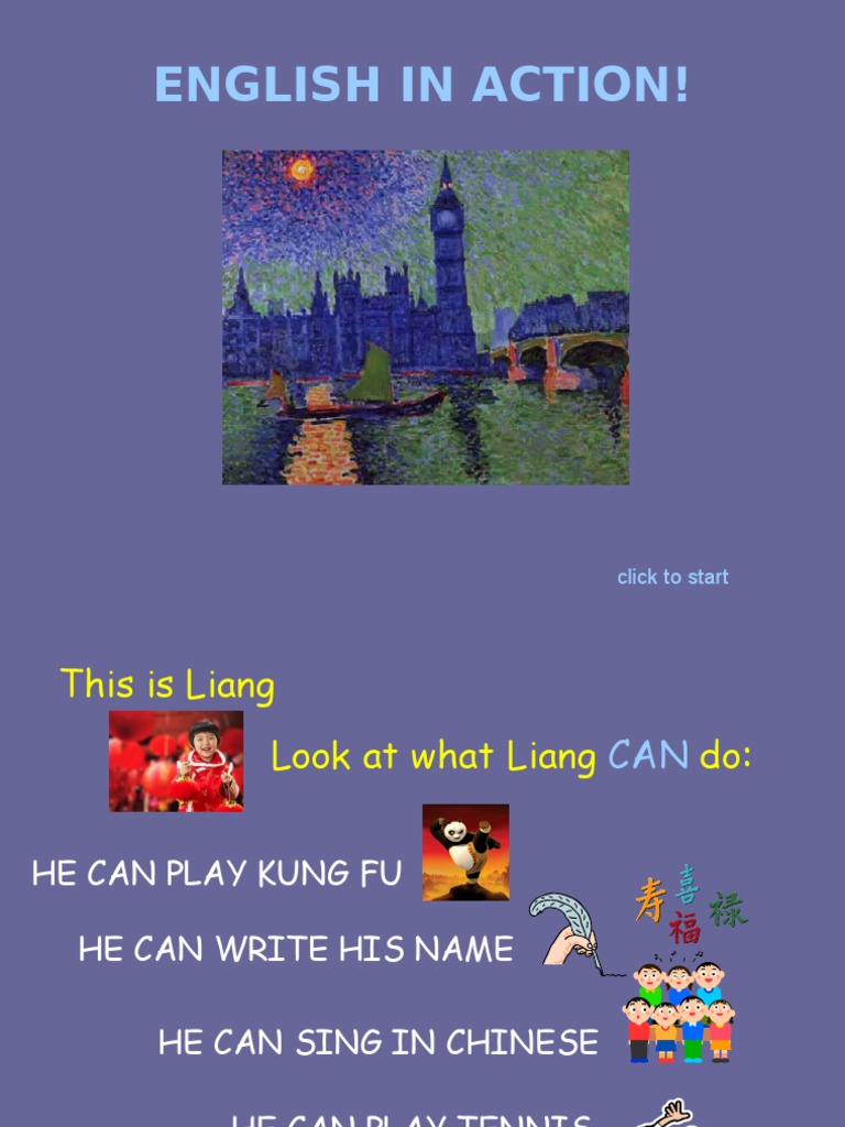 Liang's Abilities: Can and Can't | PDF