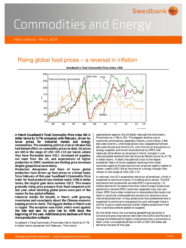 Commodities Letter | Download Free PDF | Scrap | Penny (United States Coin)