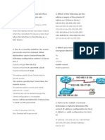 CCNA 1 (v5.1 + v6.0) Chapter 3 Exam Answers Quiz#4 | PDF | Router (Computing) | Gateway ...