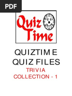 50 General Knowledge Quiz Questions and Answers - Kwizzbit PDF | PDF