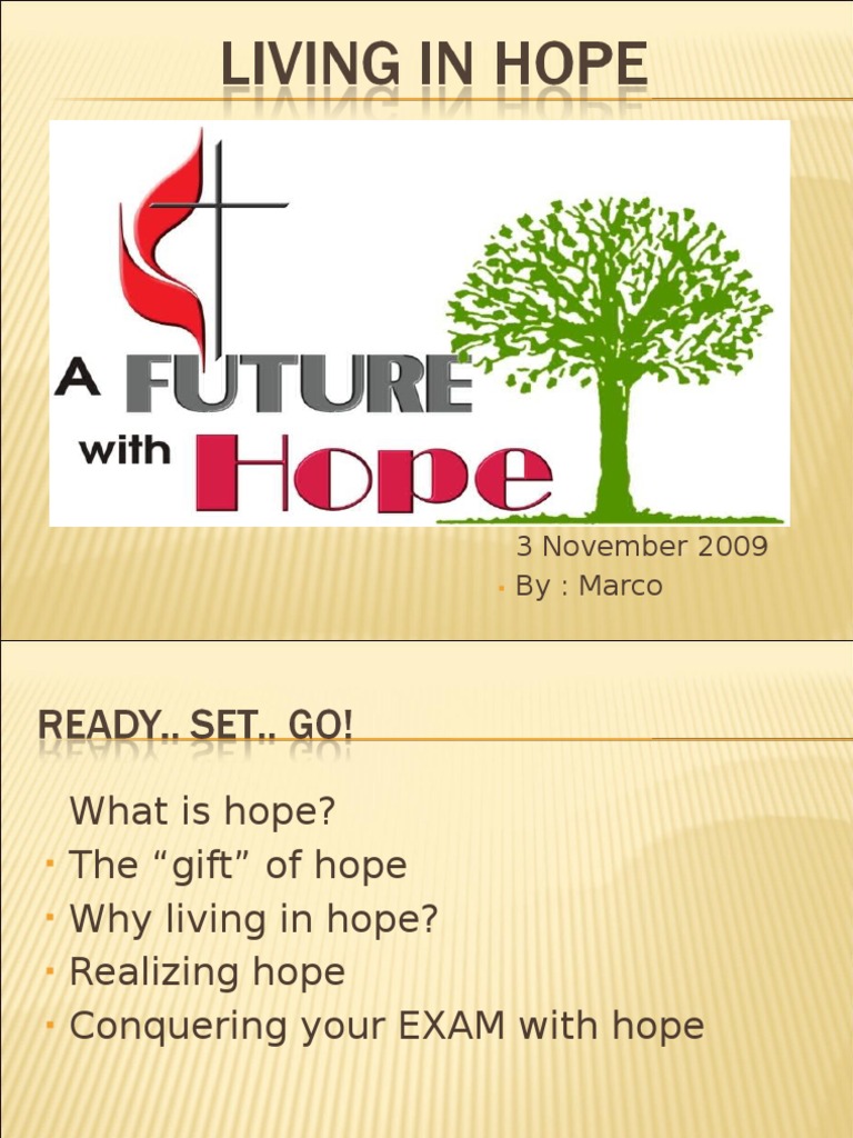 The Gift and Power of Hope | PDF | Hope | Grace In Christianity