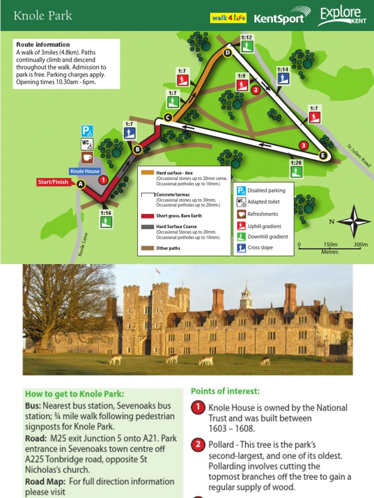 Knole Park: Route Information | PDF | Trees | Environment