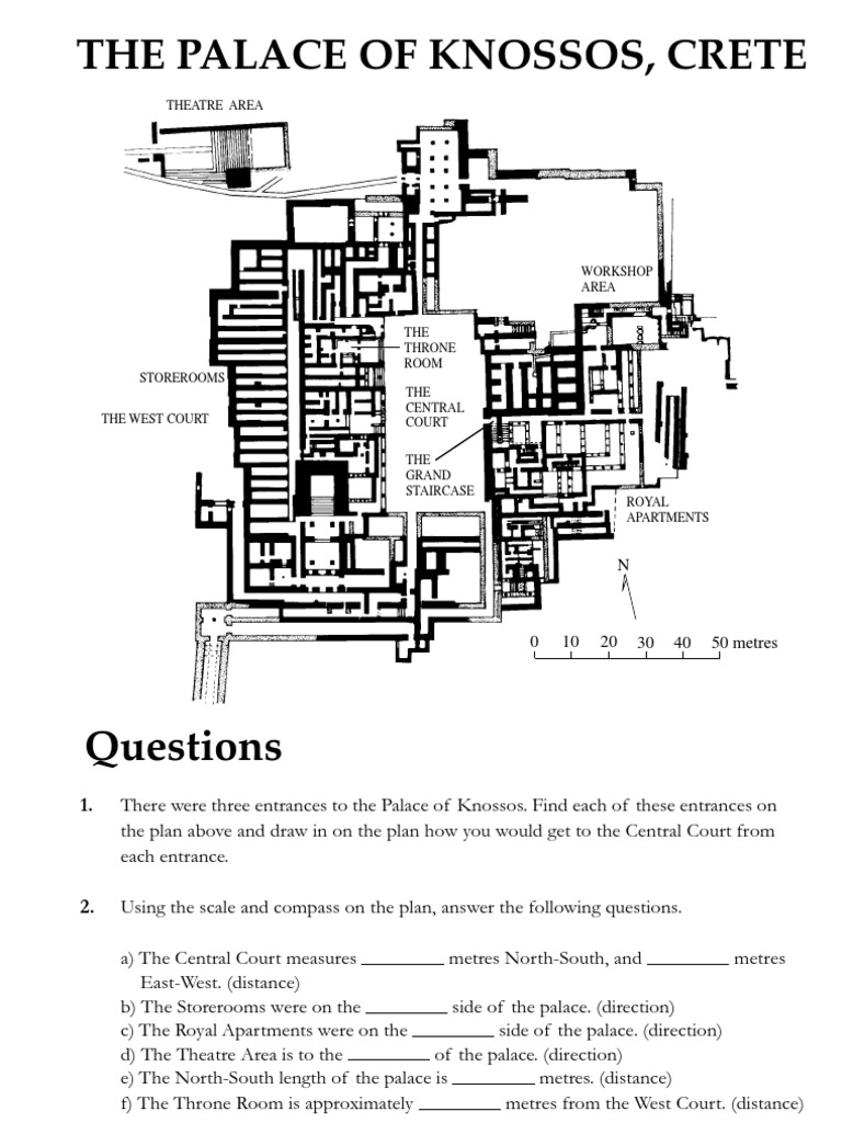 The Palace of Knossos, Crete | Theseus | Minotaur