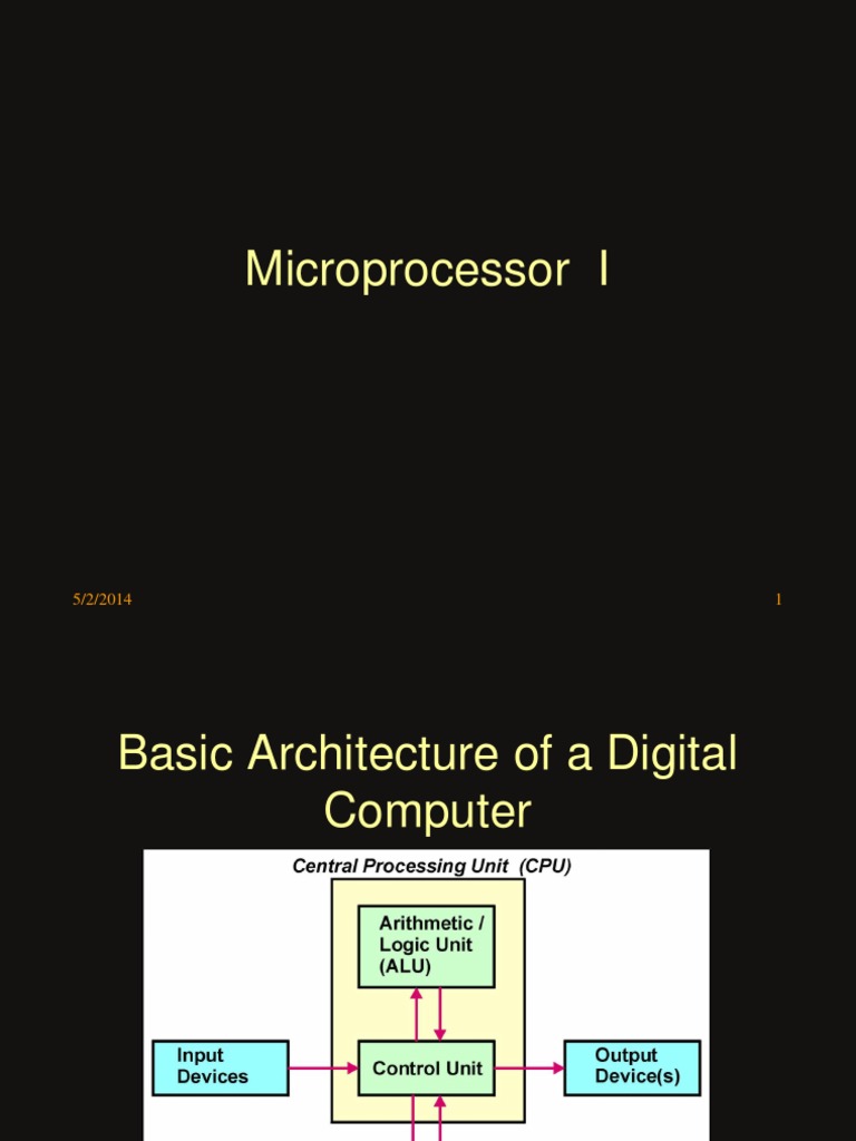 Lecture1 Intro | PDF | Computers