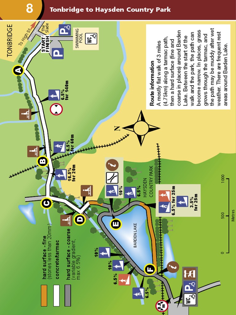 Walks For All Tonbridge To Haysden Country Park | PDF | Land Transport ...