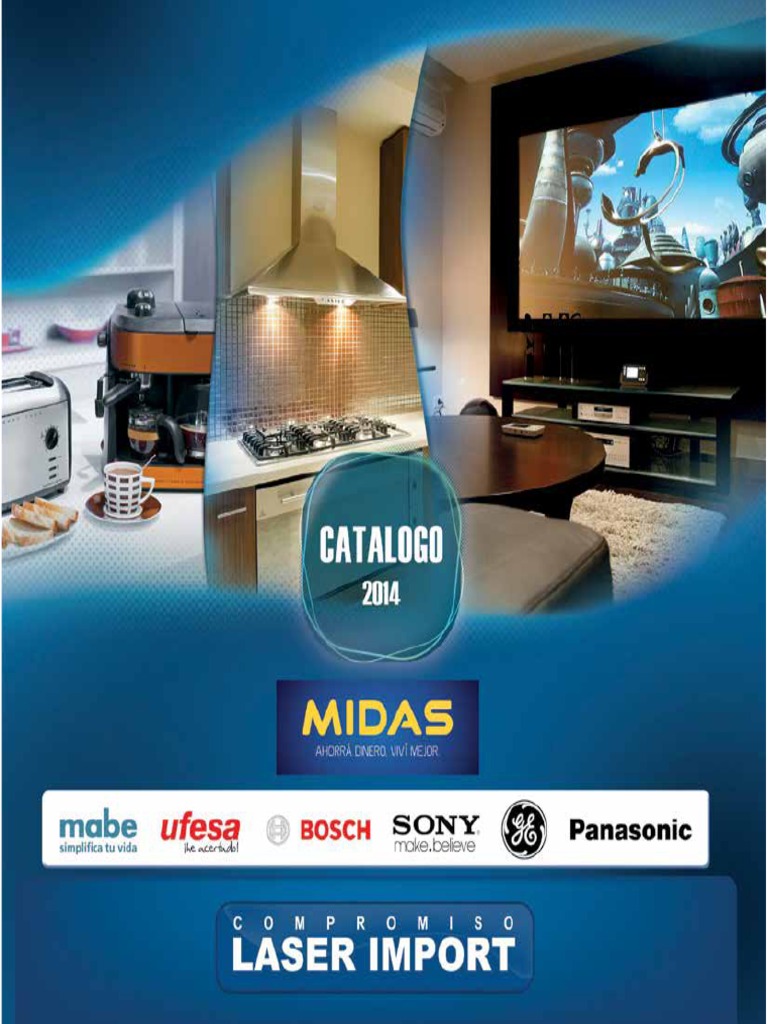 Catalogo Productos MIDAS | PDF | Lavadora | Blu Ray